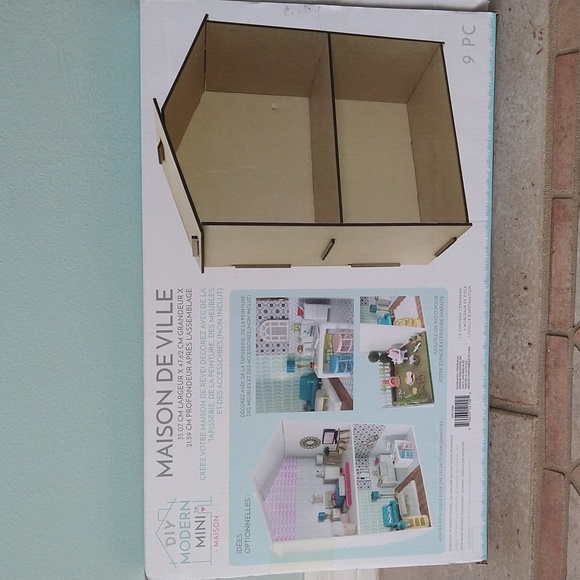 diy modern mini | Toys | Diy Modern Mini Townhouse Dollhouse Kit ...